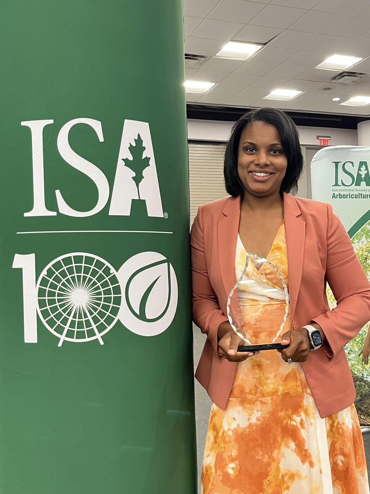 Urban Forestry Professor Sharon Jean-Philippe honored by the ...